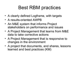 Bangkok Rbm Session By Maria | PPT