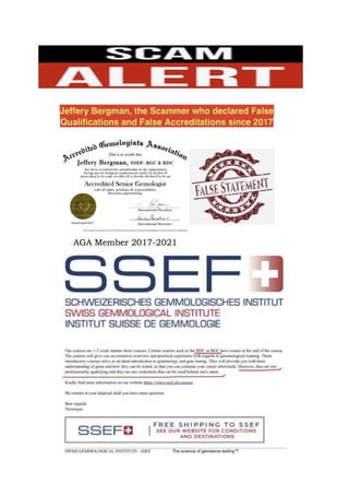 Bangkok Scam Alert | PDF