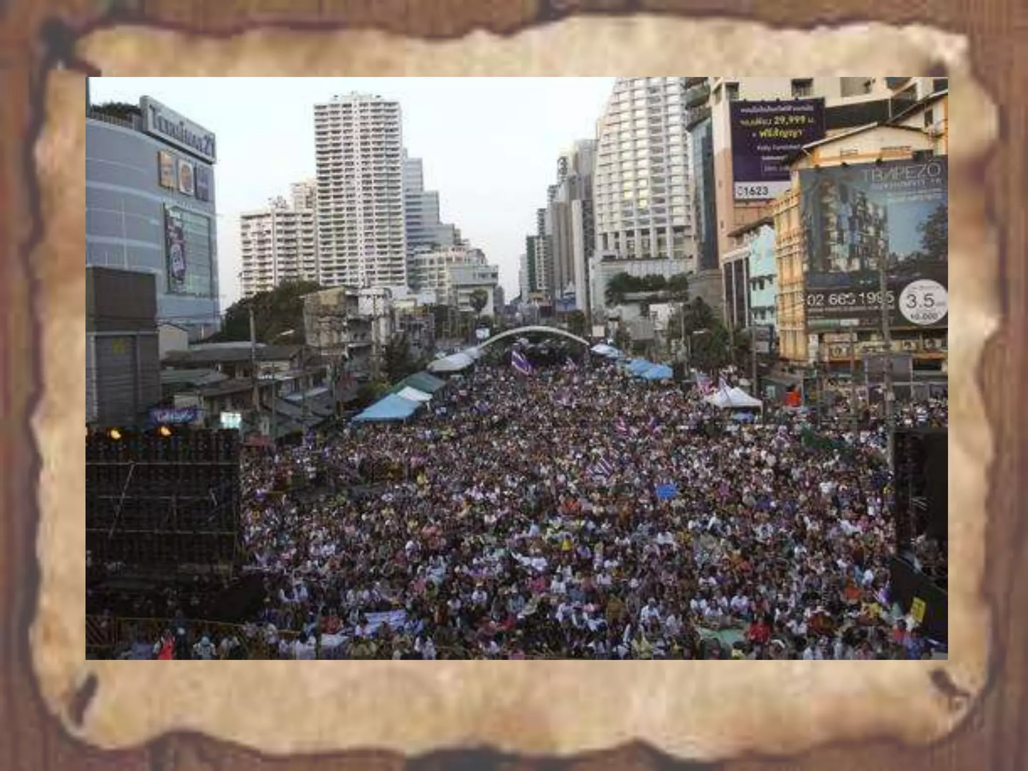 Bangkok shutdown-balitaan -4th grading -3rd year | PPTX