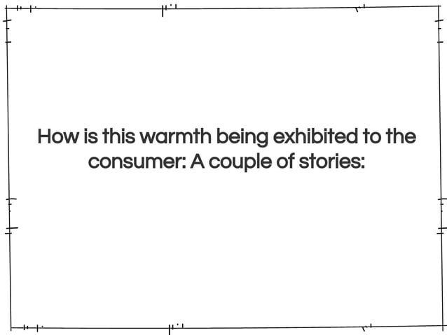 Humanising Brands Workshop | PPT