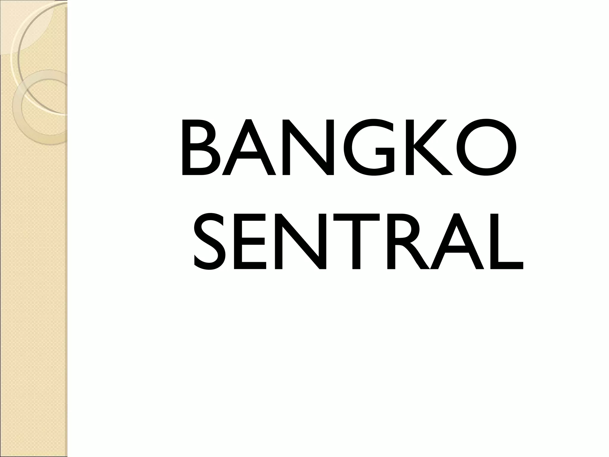 Bangko sentral ng pilipinas | PPT