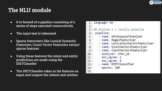 End-to-End Natural Language Understanding Pipeline for Bangla Conversational Agent | PDF