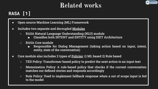 End-to-End Natural Language Understanding Pipeline for Bangla Conversational Agent | PDF