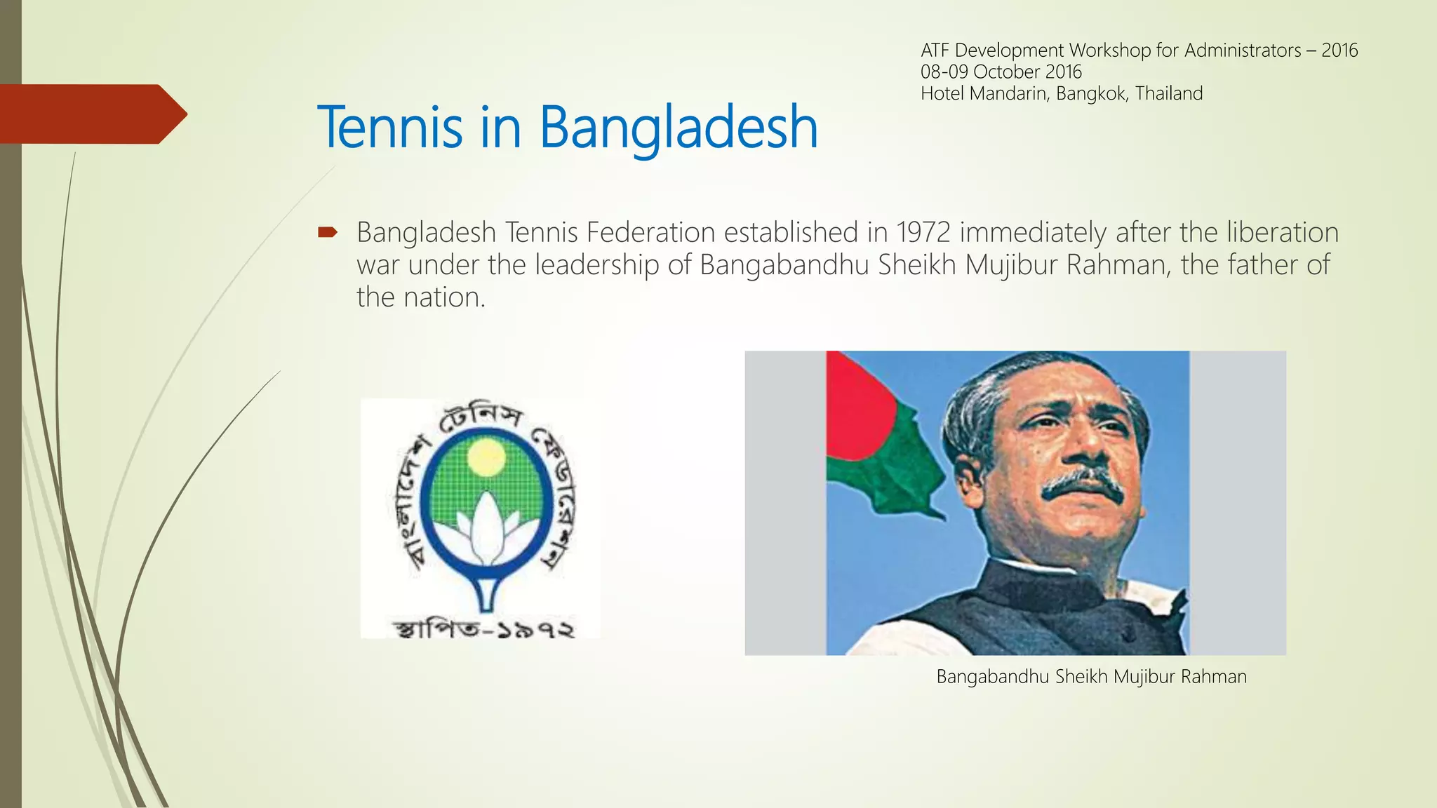 Bangladesh Tennis Federation | PPTX