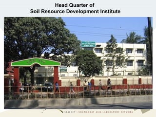 Bangladesh, Soil Resource Development Institute, Ministry of ...