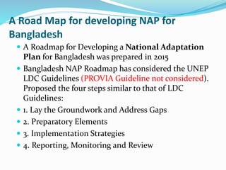 NAP process and Bangladesh | PDF