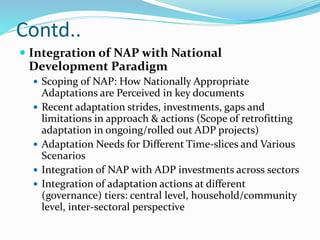 NAP process and Bangladesh | PDF