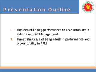 Enhancing Accountability in Public Finance through Performance in ...