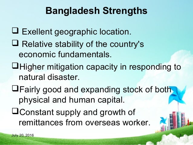 Bangladesh towards development 2015-2050