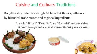 BANGLADESH culture aspects with unity in diversity and traditional ...