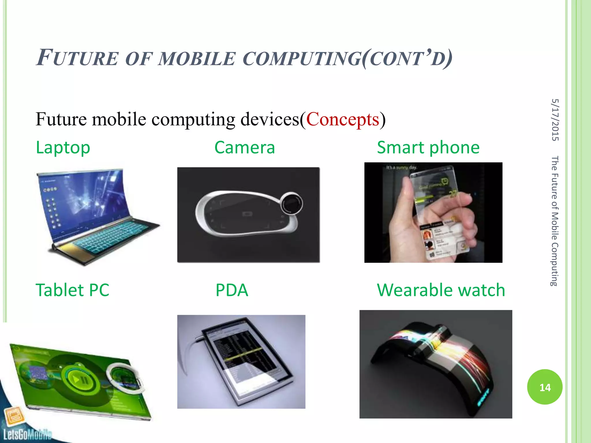 The future of mobile computing | PPTX