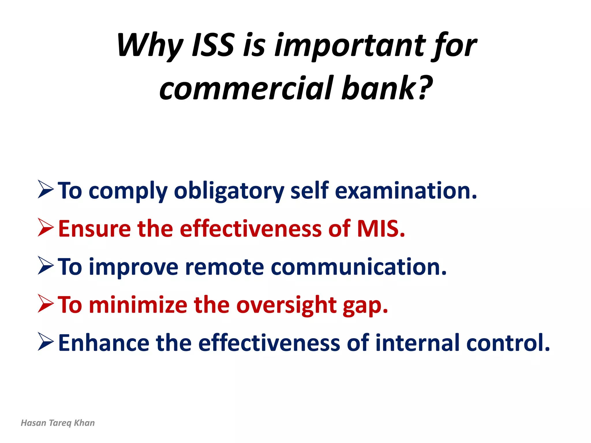 Bangladesh Bank ISS-Fundamentals | PDF