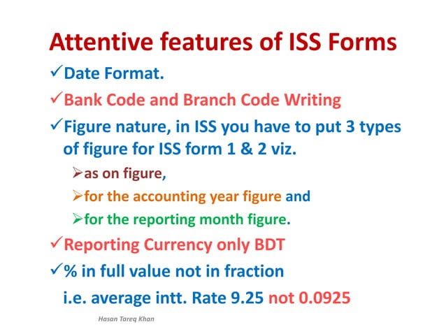 Bangladesh Bank ISS-Fundamentals | PDF