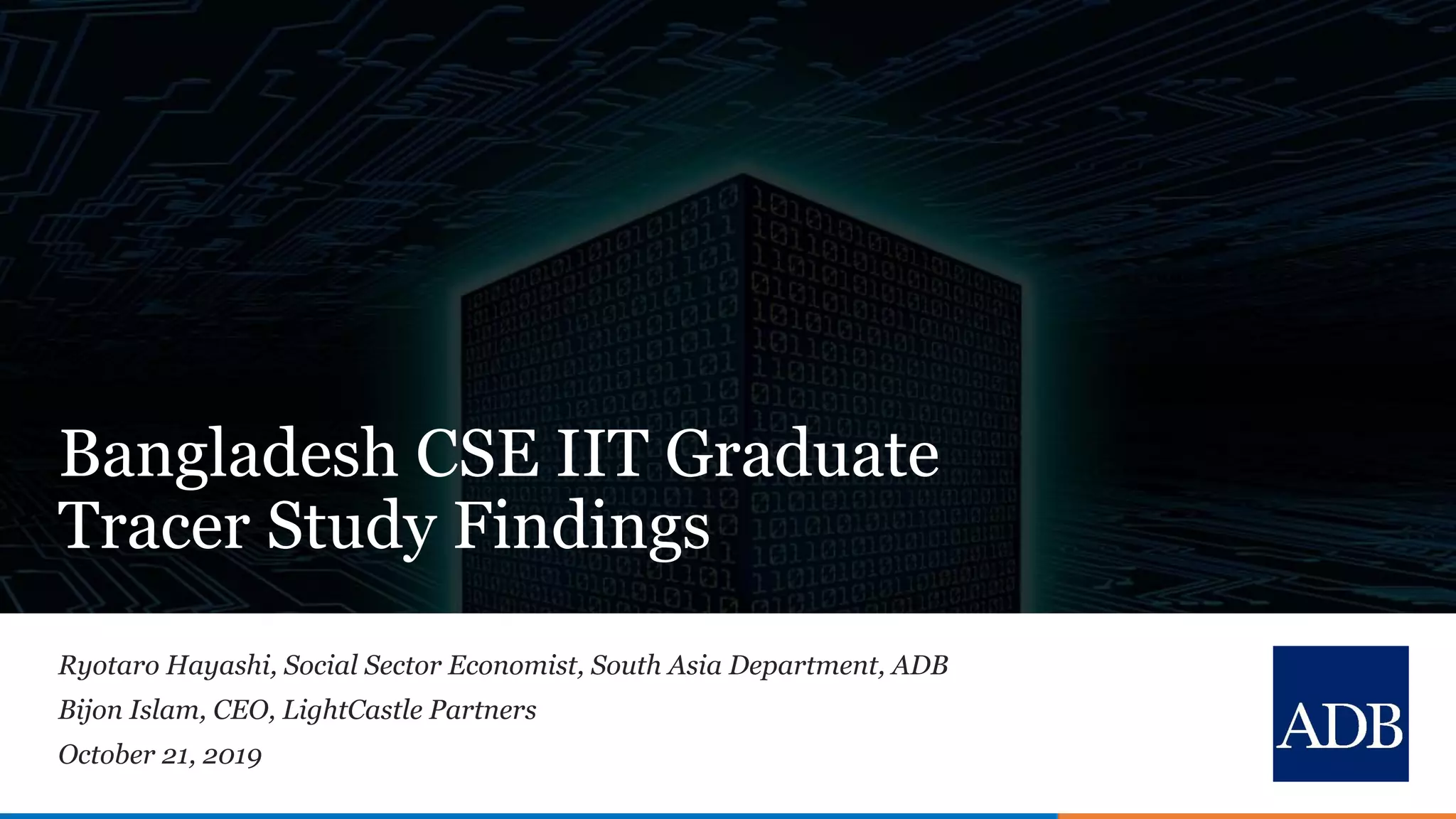 Bangladesh CSE IIT Graduate Tracer Study | PDF