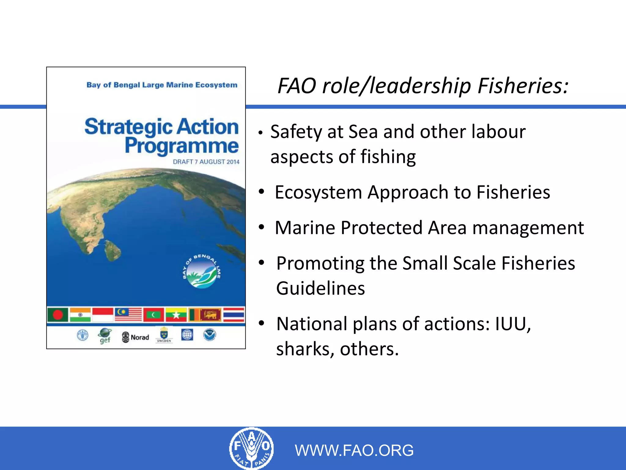 Fisheries and Aquaculture in Bangladesh and potential cooperation with FAO | PPTX