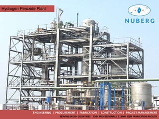Hydrogen Peroxide Plant - TASNIM Chemical Complex, Bangladesh | PPTX