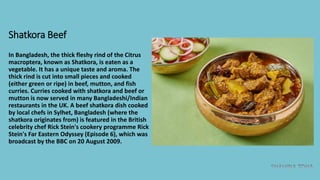 Bangladeshi food | PPTX