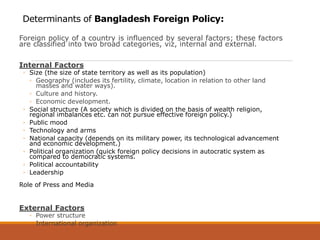 Bangladesh in international affairs | PPTX