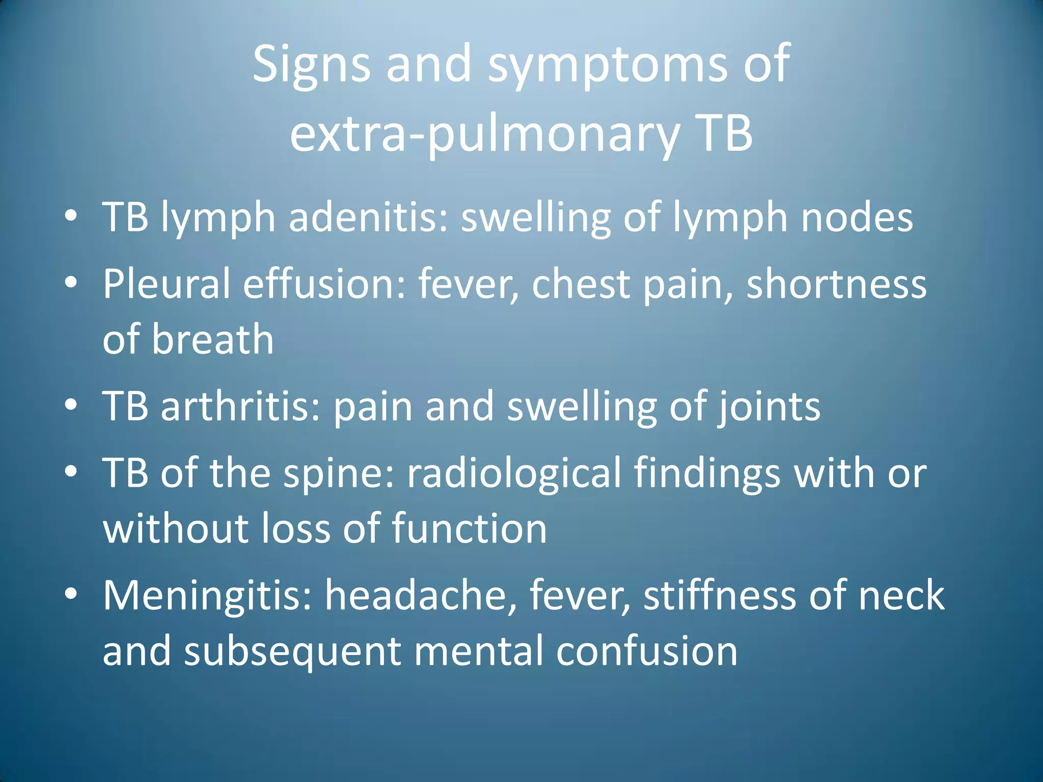 Bangladesh national guidelines and operational manual for tuberculosis ...