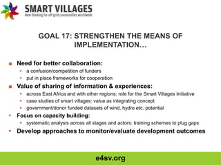 Dhaka | Aug-15 | The Smart Village Initiative | PPTX