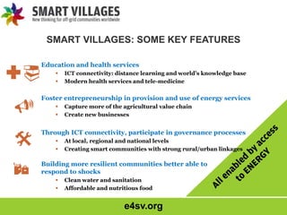 Dhaka | Aug-15 | The Smart Village Initiative | PPTX