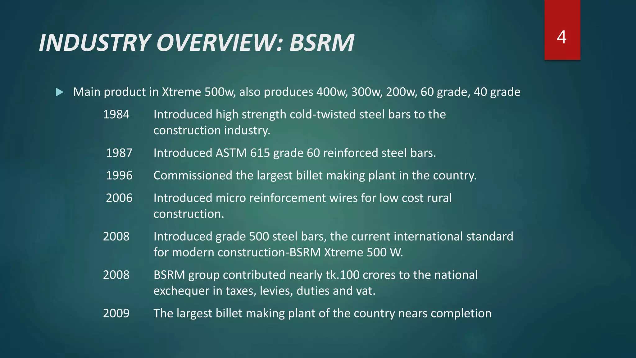 Bangladesh steel re rolling mill (bsrm) | PPTX