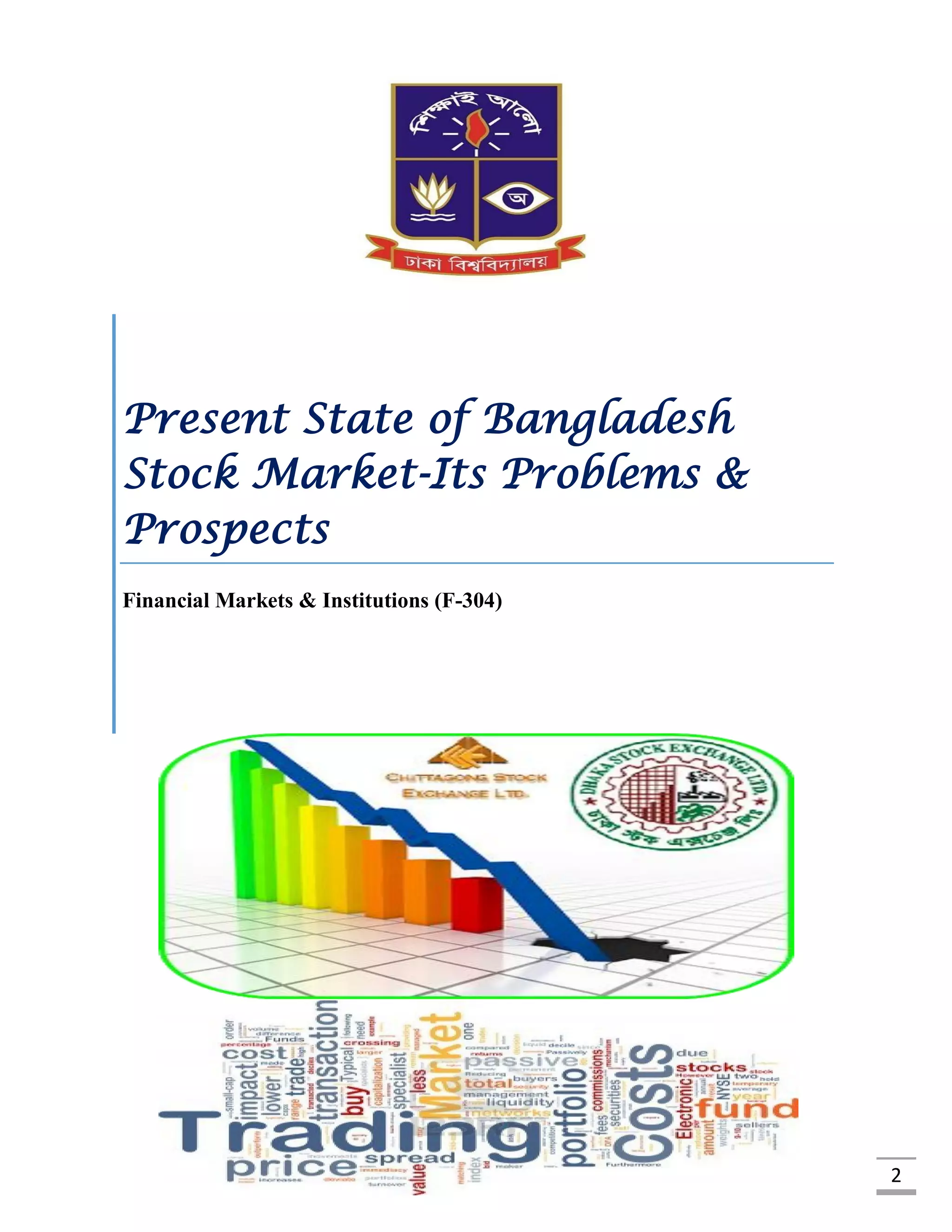 Bangladesh stock market analysis(PC Ghosh) | PDF