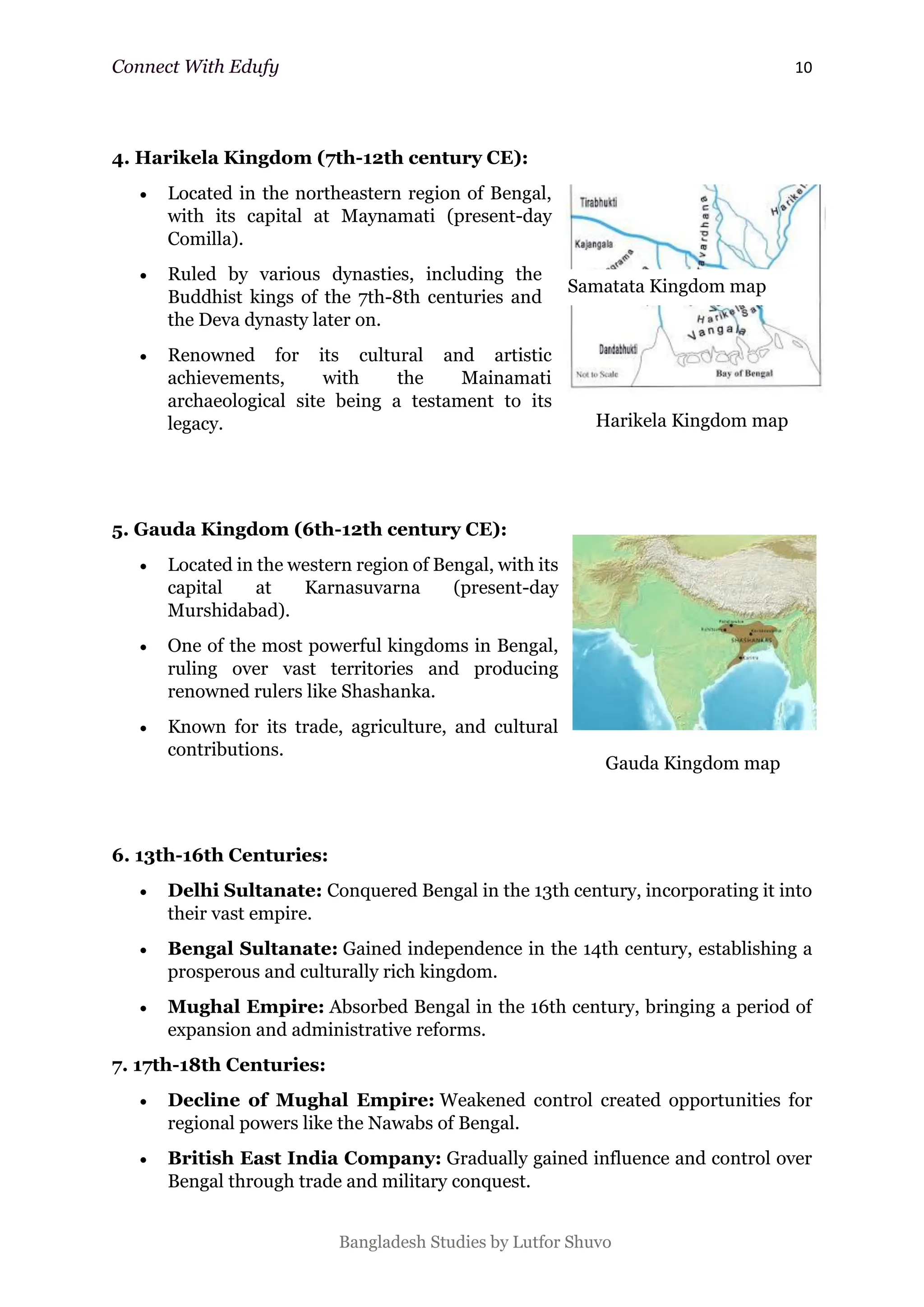 Bangladesh Studies by Lutfor Shuvo | University of Chittagong | PDF