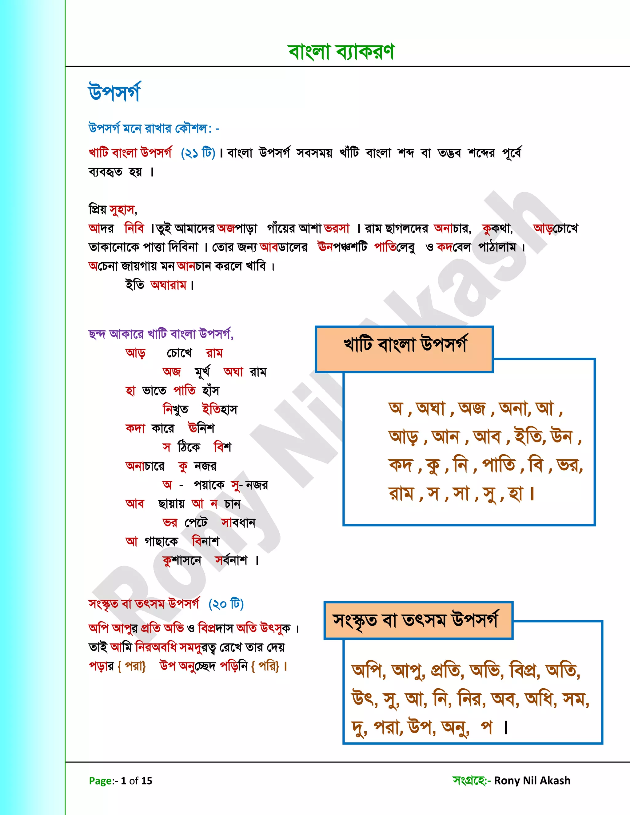 Bangla grammar [www.itmona.com] | PDF