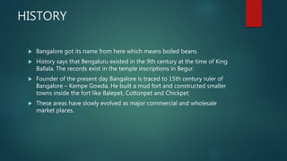Banglore | PPTX