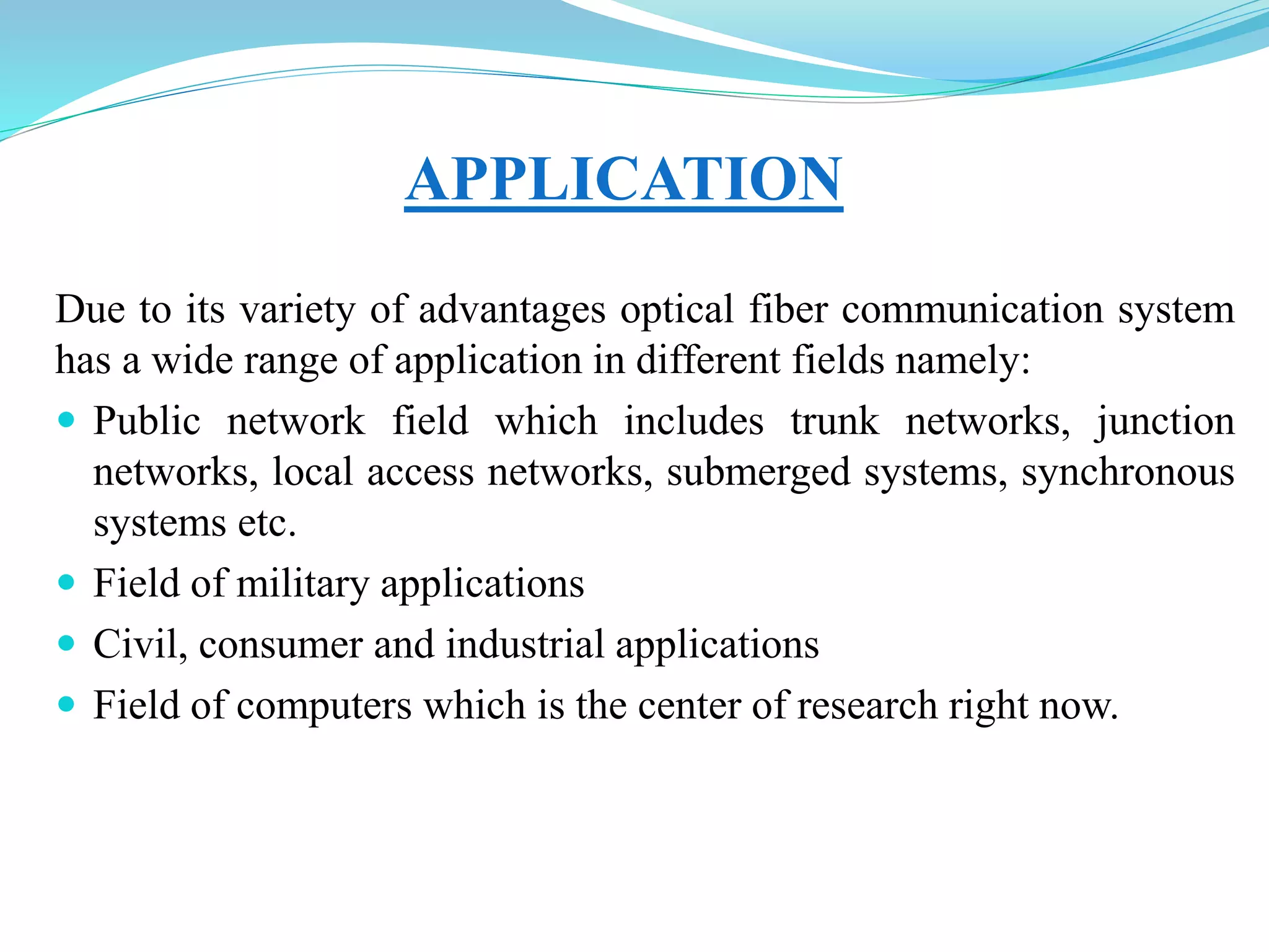 OPTICAL FIBER COMMUNICATION PPT | PPTX