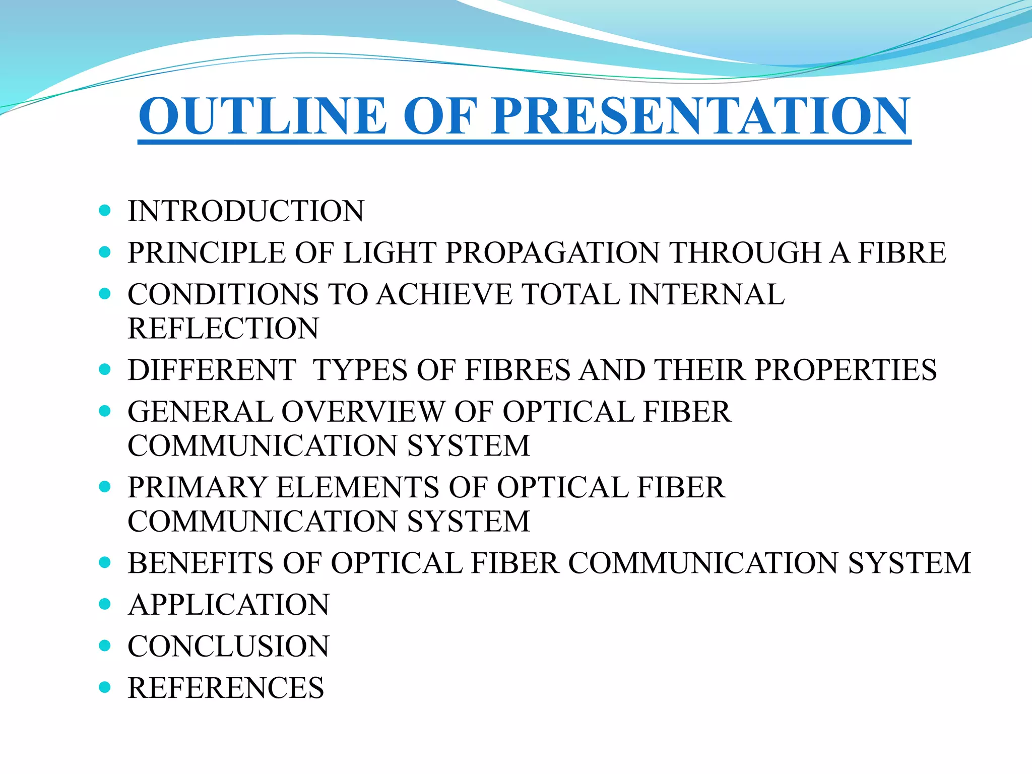 OPTICAL FIBER COMMUNICATION PPT | PPTX