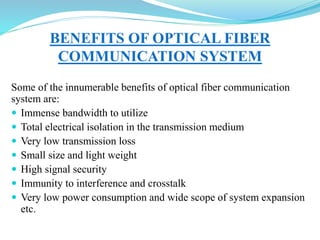 OPTICAL FIBER COMMUNICATION PPT | PPTX