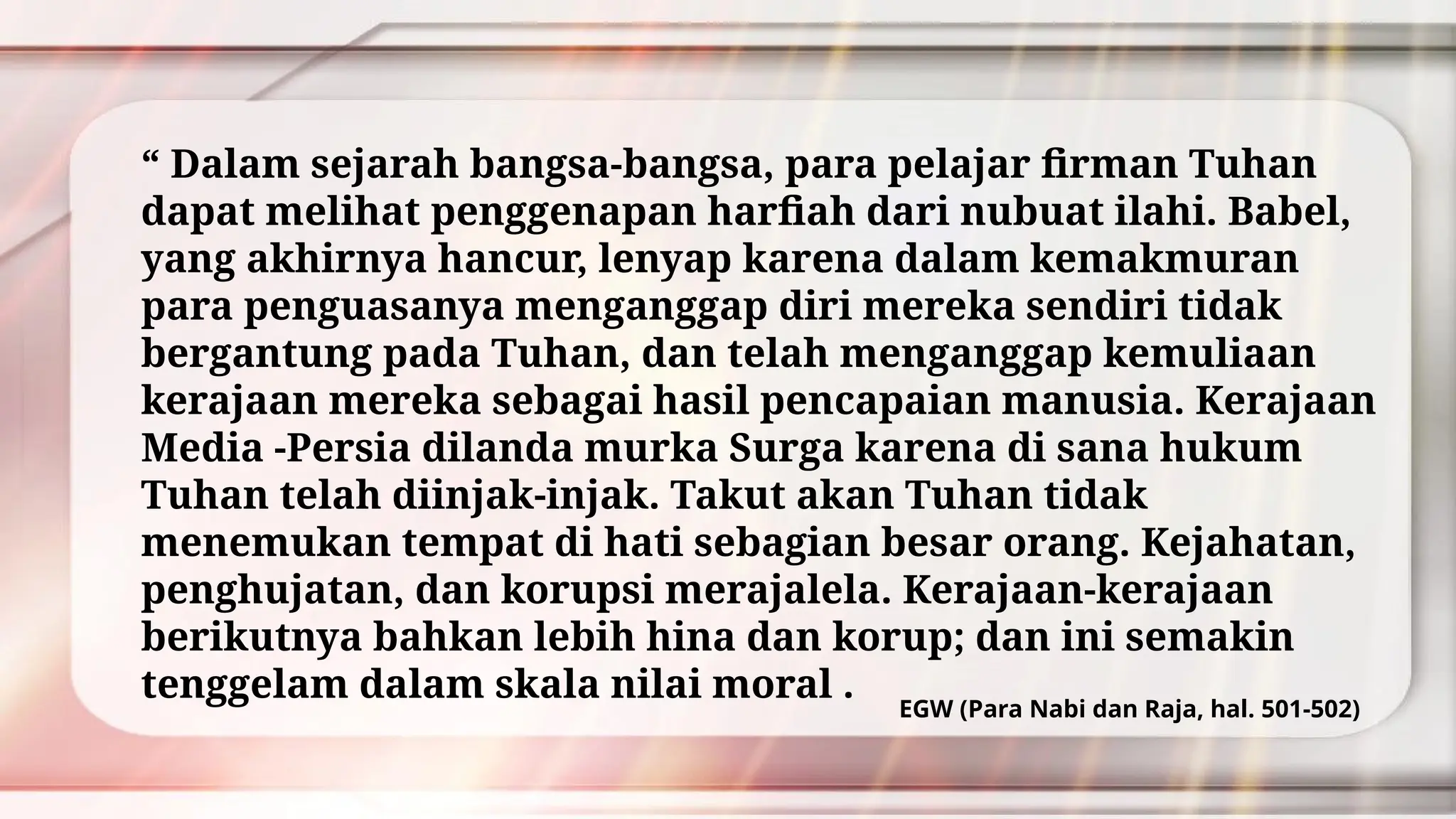 Sekolah Sabat - Triwulan 2 2025 - Pelajaran 5 | PPTX
