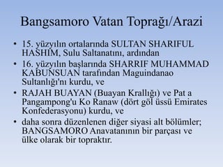 Bangsamoro Tarihi - İzmir Presentation | PPTX