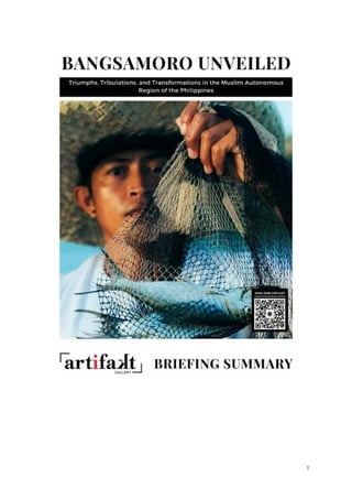 Bangsamoro Unveiled: Triumphs Tribulations and Transformations in the Muslim Autonomous Region ...