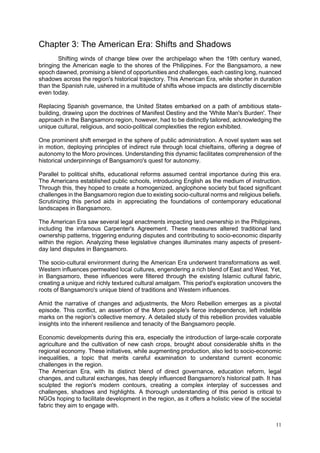 Bangsamoro Unveiled: Triumphs Tribulations and Transformations in the ...