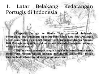 Bangsa portugis | PPTX