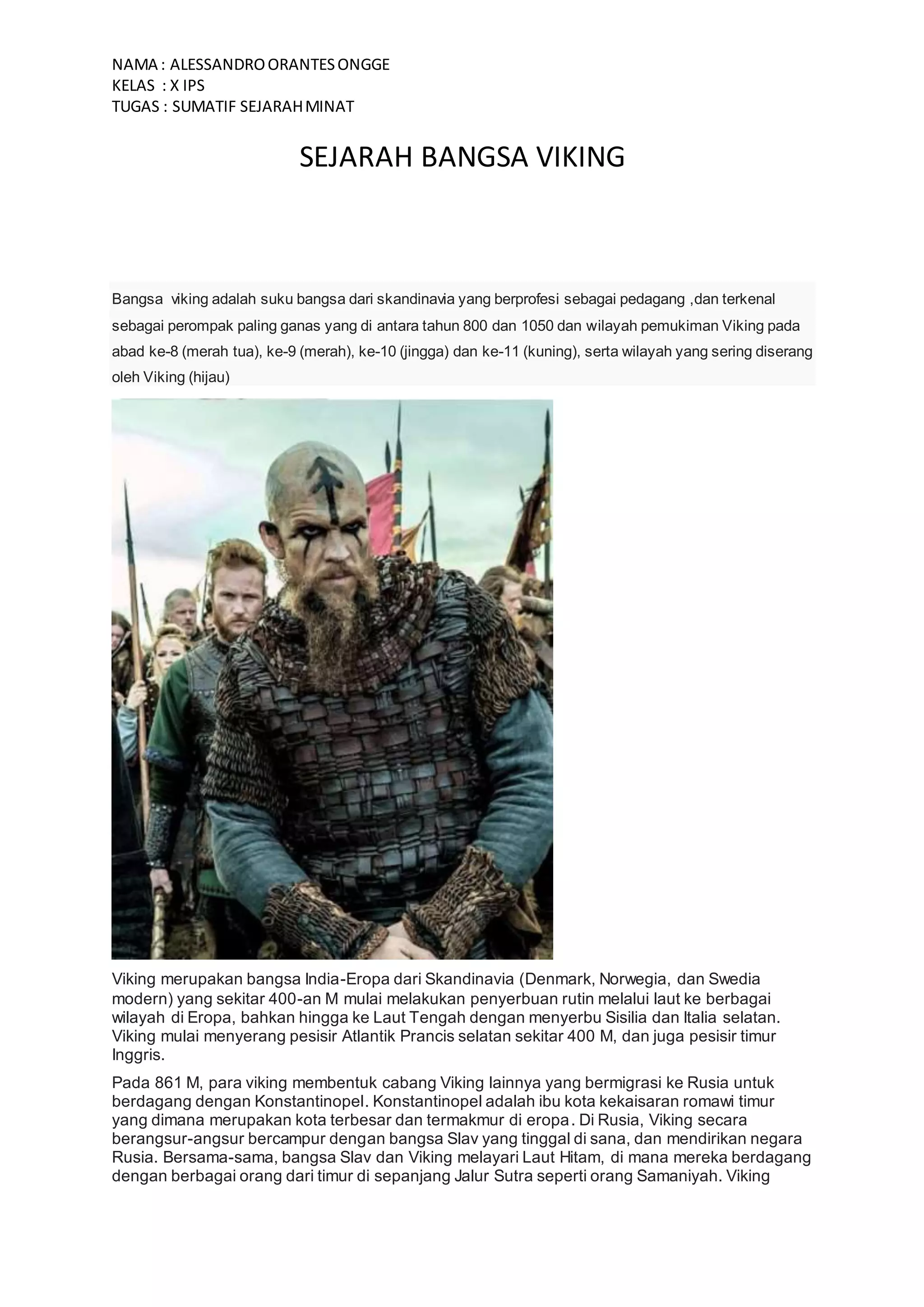 BANGSA VIKING (SEJARAH MINAT).docx