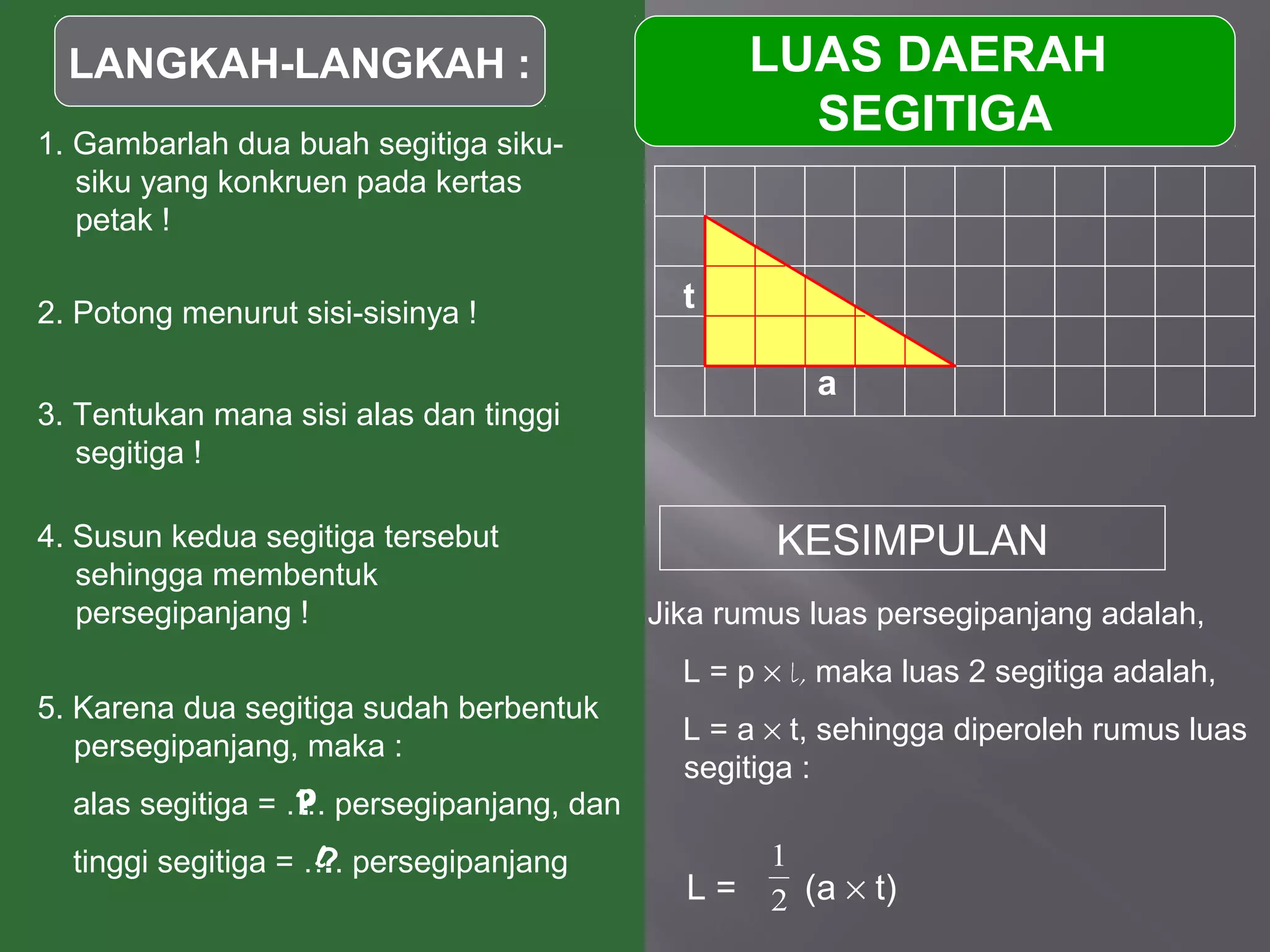 Bangun datar by maman | PPT