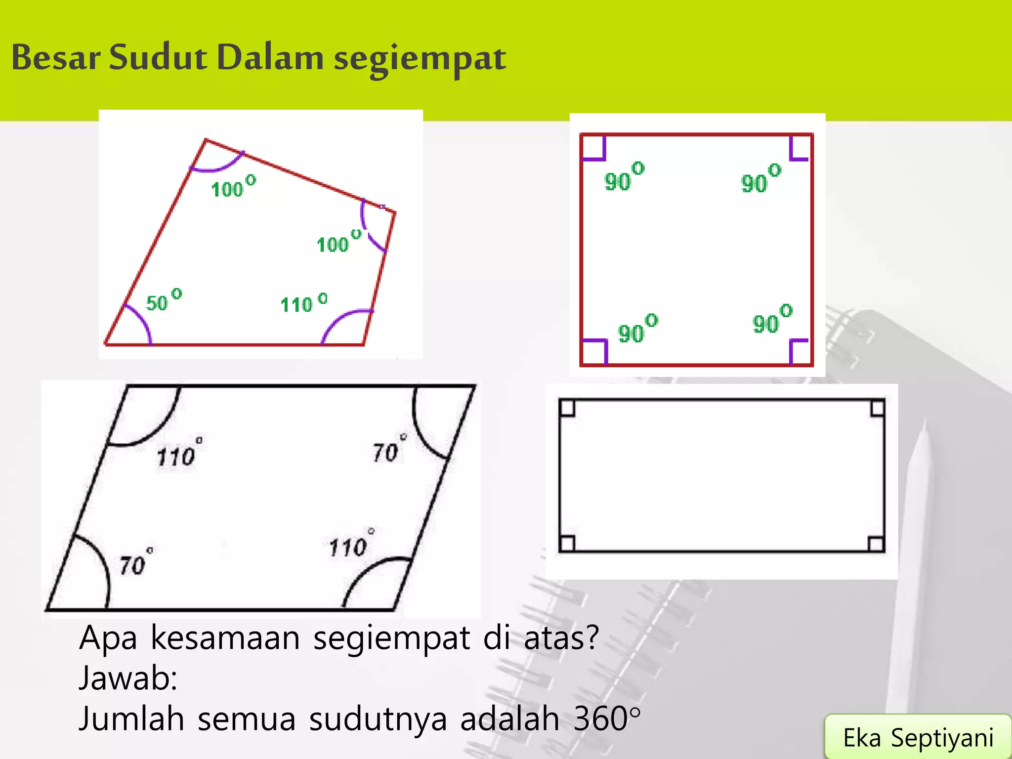 Bangun datar dan sudut | PPTX
