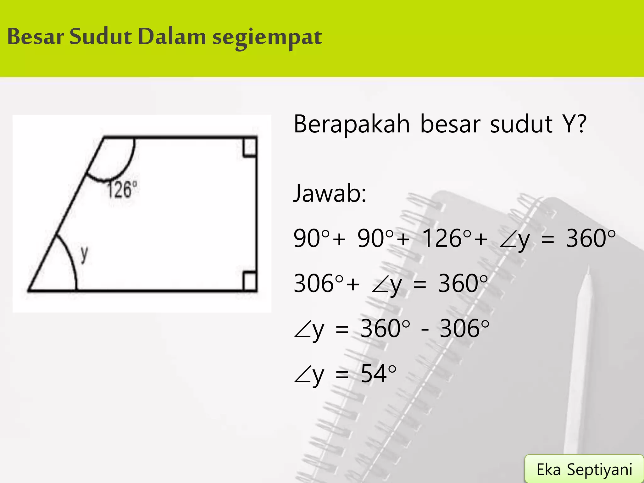 Bangun datar dan sudut | PPTX