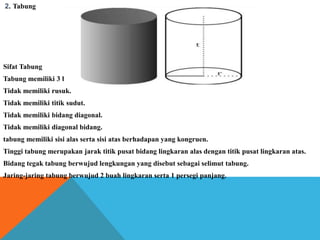 Bangun ruang kel 13 | PPTX