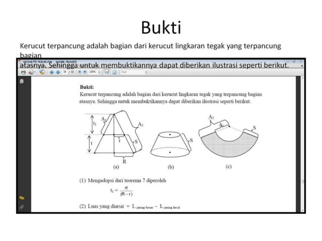 Bangun ruang kerucut | PPT