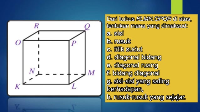 PPT Bangun Ruang Sisi Datar matematika SMP | PPT