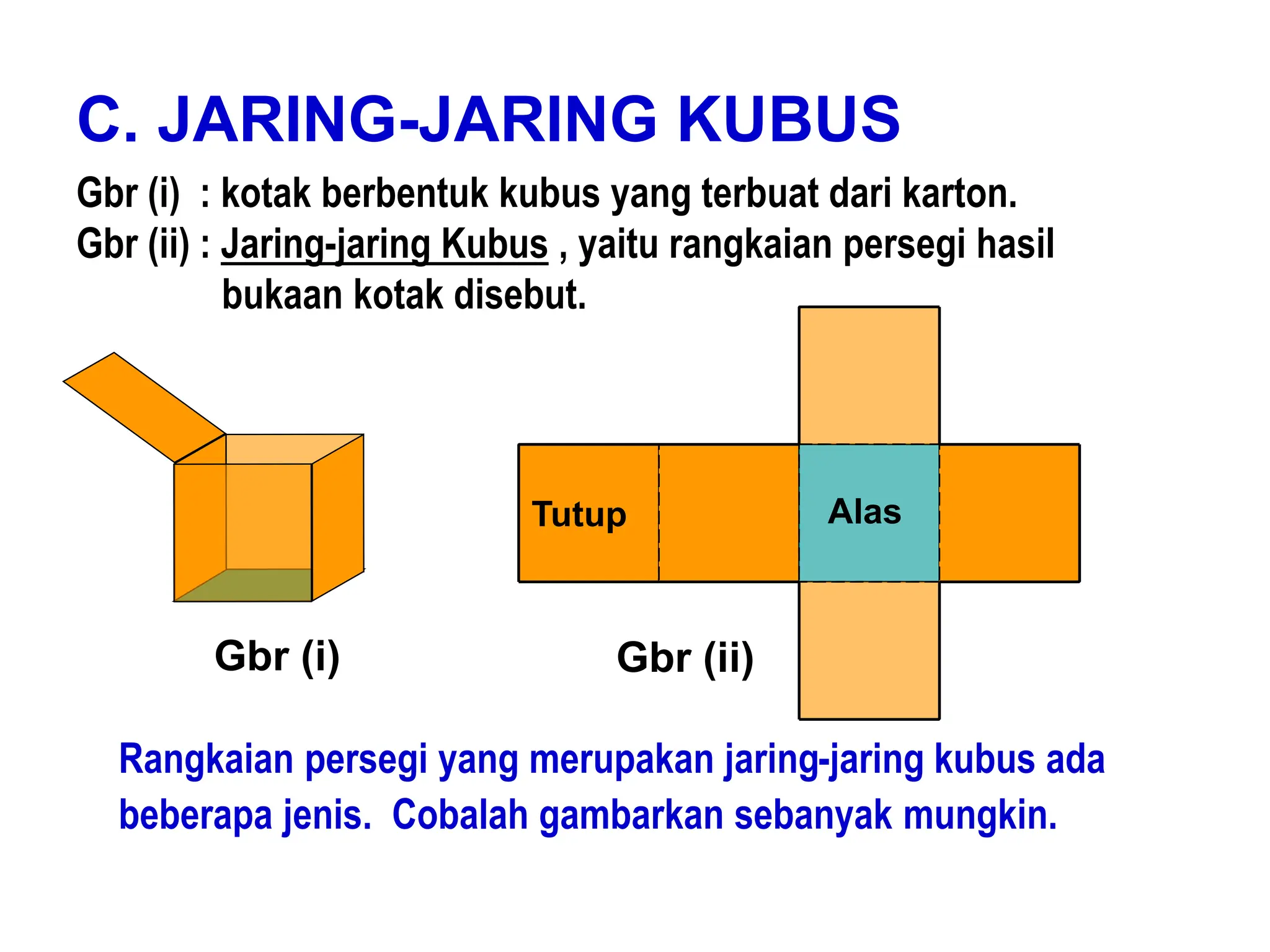 Bangun ruang sisi datar Bag 1 (Unsur & jaring-jaring).ppt