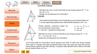 Bangun ruang sisi datar kelas VIII | PPSX