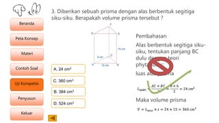 Bangun ruang sisi datar kelas VIII | PPSX