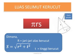 Bangun ruang sisi lengkung | PPTX
