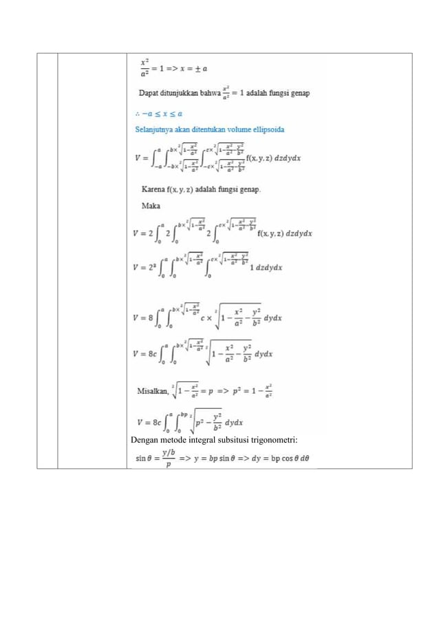 BANGUN RUANG SISI LENGKUNG GEOMETRI RUANG 2016 UNNES ROMBEL 2 | PDF